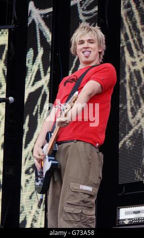 McFly performing at the Princes Trust Capital FM Party, in the Park at ...