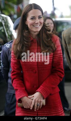 The Duchess of Cambridge attends Forteviot fete in Forteviot, Scotland ...