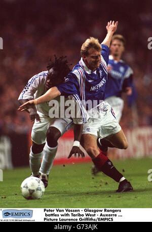 PETER VAN VOSSEN GLASGOW RANGERS FC 26 September 1996 Stock Photo - Alamy