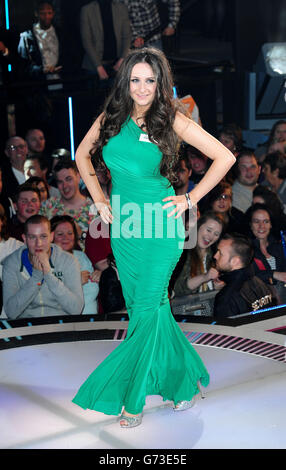 Danielle McMahon arriving to enter the Big Brother house at Elstree ...