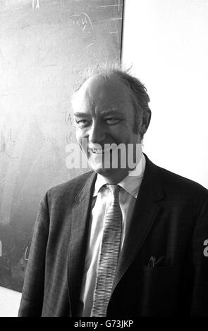 Pictured in his study at Cambridge is Dr. Francis Crick who, according ...