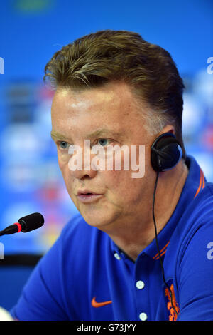 Netherlands' head coach Louis van Gaal during the UEFA Nations League ...