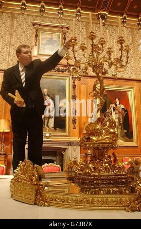 The Grand Service, the centrepiece of the Royal Collection at Windsor ...