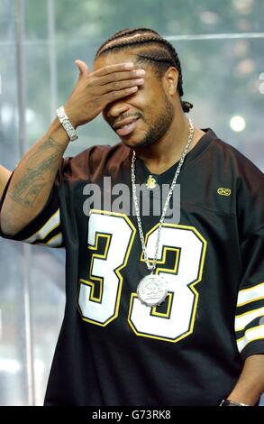 Rap artist Xzibit during his guest appearance on MTV's TRL - Total ...