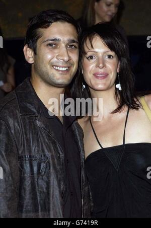 Actor Jimi Mistry and wife Meg arrive for the world premiere of 'Basic ...