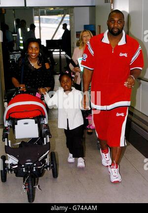 Danny Williams returns home Stock Photo - Alamy