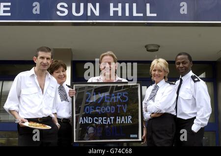 Mark Wingett and Trudie Goodwin from The Bill at the National TV Awards ...