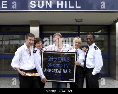 Mark Wingett and Trudie Goodwin from The Bill at the National TV Awards ...