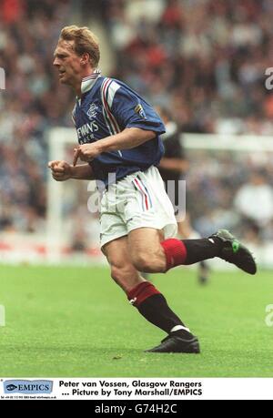 PETER VAN VOSSEN GLASGOW RANGERS FC 26 September 1996 Stock Photo - Alamy