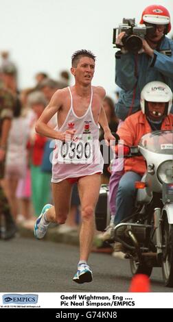 Athletics - Commonwealth Games - Auckland -1990 Stock Photo - Alamy