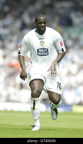 Leeds United's Michael Ricketts during the Cola Cola Championship match ...