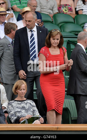 Sir Steve Redgrave and wife Ann Redgrave attending the BT Sport ...