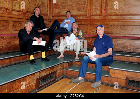 Monty Python s Michael Palin seen here with Led Zeppelin s Robert Plant ...
