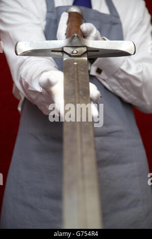 The Kurgan's prop sword from the film Highlander released in 1986 along ...