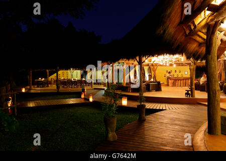 Camp Kwando, Kwando River, Namibia Stock Photo - Alamy