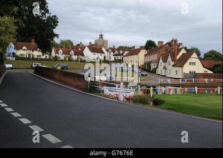 Finchingfield village - Essex - stock Stock Photo - Alamy