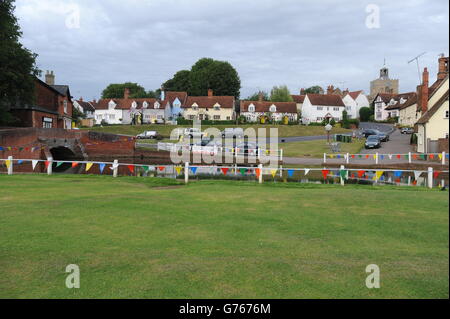 A view of the village of Finchingfield in north Essex Stock Photo - Alamy