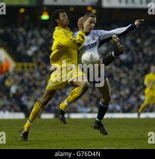 Tranmere Rovers' Jason Price (right) turns to score as Carlisle's Dave ...