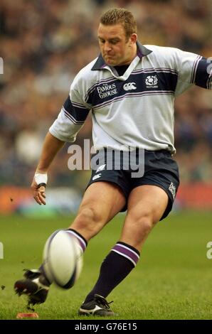 BRENDAN LANEY SCOTLAND & EDINBURGH RUGBY STADE FRANCE PARIS 23 February ...