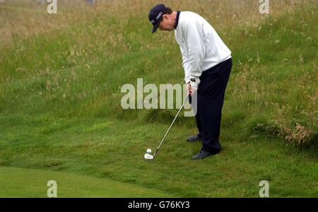 Tom Watson practice for Muirfield Open Championship. USA's Tom Watson ...