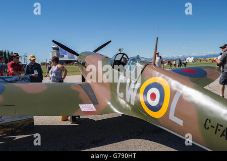 Replica Spitfire Mk 1X, Wings over Springbank, Springbank Airshow ...