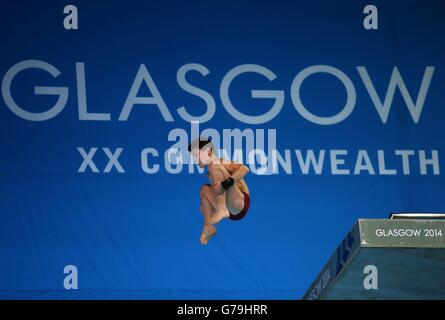 MATTHEW DIXON MEN'S 10M PLATFORM ROYAL COMMONWEALTH POOL EDINBURGH ...