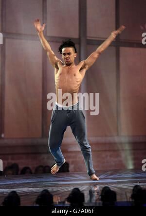 Kaner Flex performs on the live show of Sky 1's Got To Dance TV ...