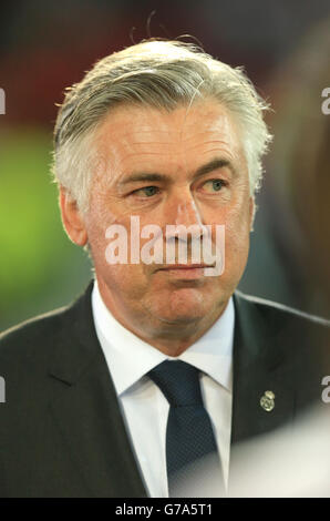 Carlo Ancelotti Manager of Real Madrid during the Real Madrid Champions ...