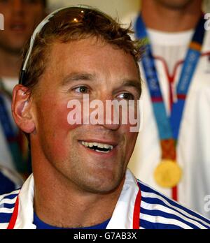 Matthew Pinsent Olympics homecoming Stock Photo - Alamy