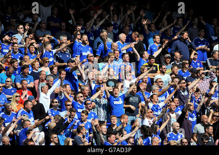 Ipswich Town fans in the stands before the Sky Bet Championship match ...