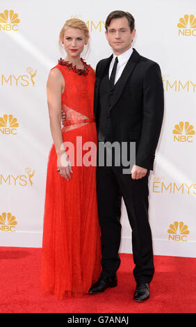 Hugh Dancy arriving at the 66th Primetime Emmy Awards held at the Nokia ...