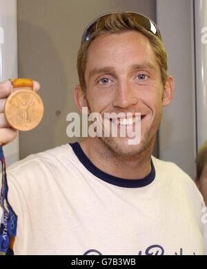 British swimmer Stephen Parry from Manchester at the Olympic Aquatic ...