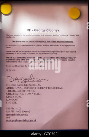 Kensington and Chelsea Register Office stock Stock Photo - Alamy