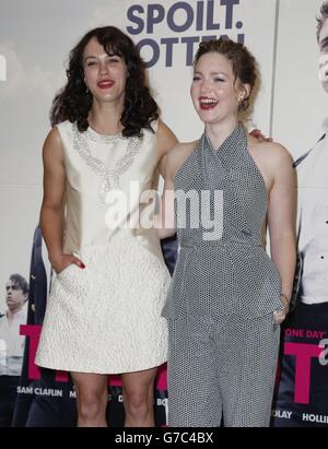 (L-R) Jessica Findlay Brown and Holliday Grainger attend The Riot Club ...