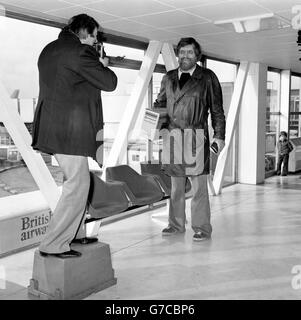 Richard Kiel actor and son Richard George Kiel November 1976 Dbase ...