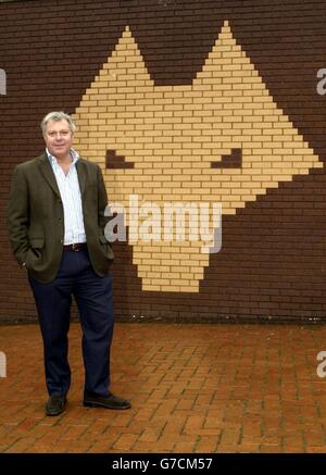 New Chairman of Wolverhampton Wanderers' Rick Hayward at press ...