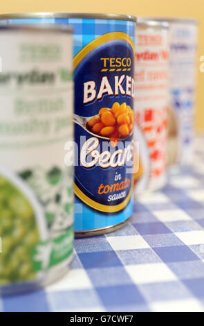 Tesco profit report Stock Photo - Alamy