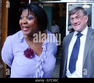 Former TV chef Rusty Lee during her speech to the UK Independence Party ...