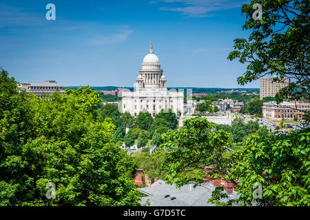 View of Providence Rhode Island from Prospect Park Stock Photo - Alamy