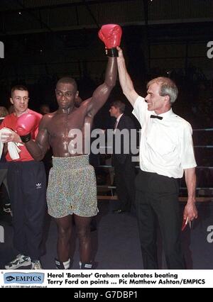 Boxing. Herol Bomber Graham Stock Photo - Alamy