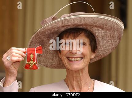 Fiona Castle, widow of Roy Castle OBE, with Tom Owen, son of Bill Owen ...