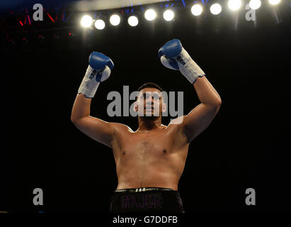 Boxing - Leeds First Direct Arena Stock Photo - Alamy