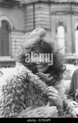 Actress Linda Gray, who plays Sue Ellen Ewing in TV series Dallas Stock ...