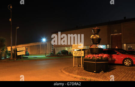 Swaleside Prison on Sheppey, Kent, where a prison officer has been ...