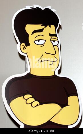 Simon Cowell - The Simpsons Stock Photo - Alamy