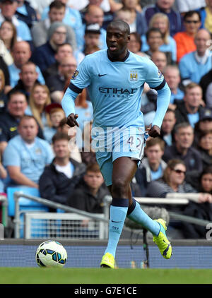 Manchester City's Yaya Toure Stock Photo - Alamy