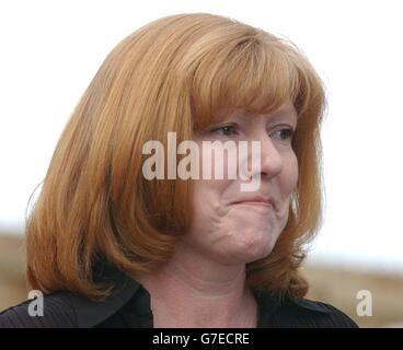 Deborah Martin, wife of the train driver Stanley Martin who died in the ...