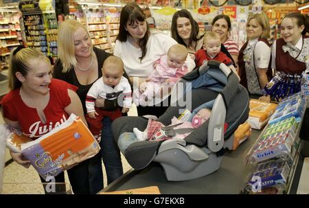 Seven women who fell pregnant within months of each other working in ...