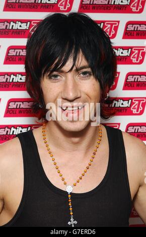 X Factor finalist Tabby Callaghan backstage during the Smash Hits T4 ...