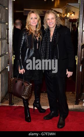 David Bryan and Lexi Quaas Opening night of the Broadway production of ...